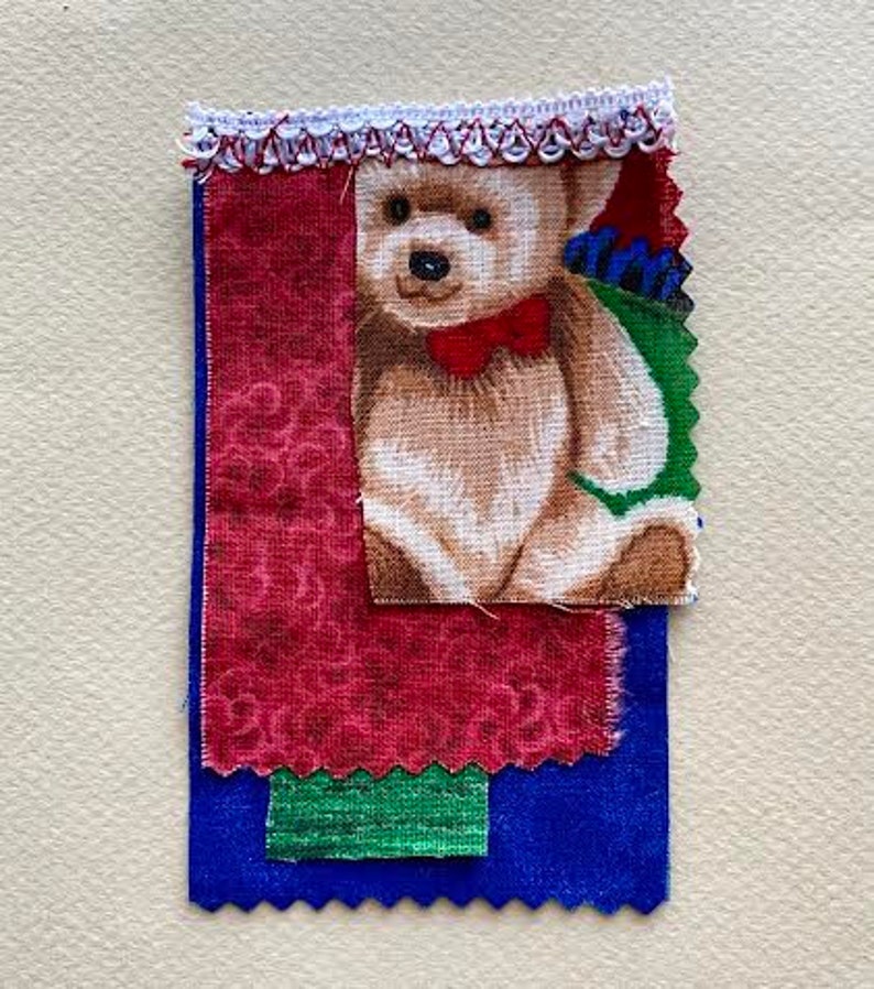 Christmas Fabric Flips for Junk Journals and December Dailies - Etsy