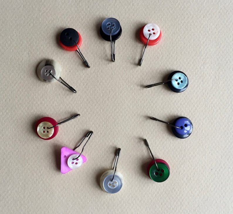 Button Bulb Pin Embellishments Vintage Button Embellishments - Etsy