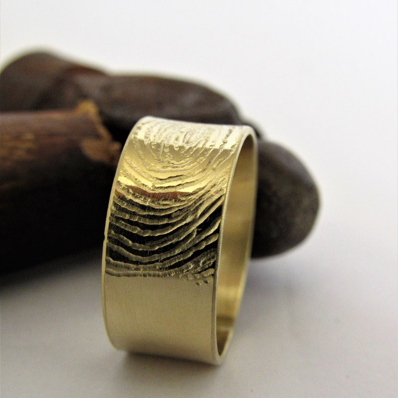 Fingerprint Ring - Etsy