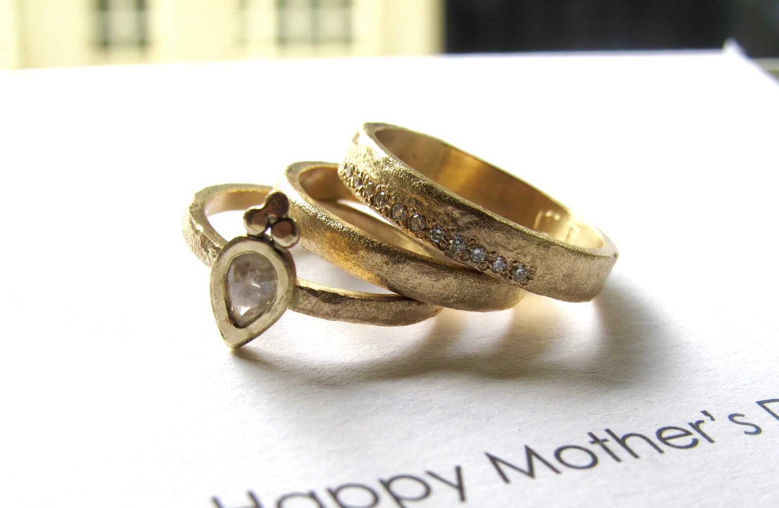 Engagement Rings. 14K Yellow Gold Rings With 0.41ct - Etsy
