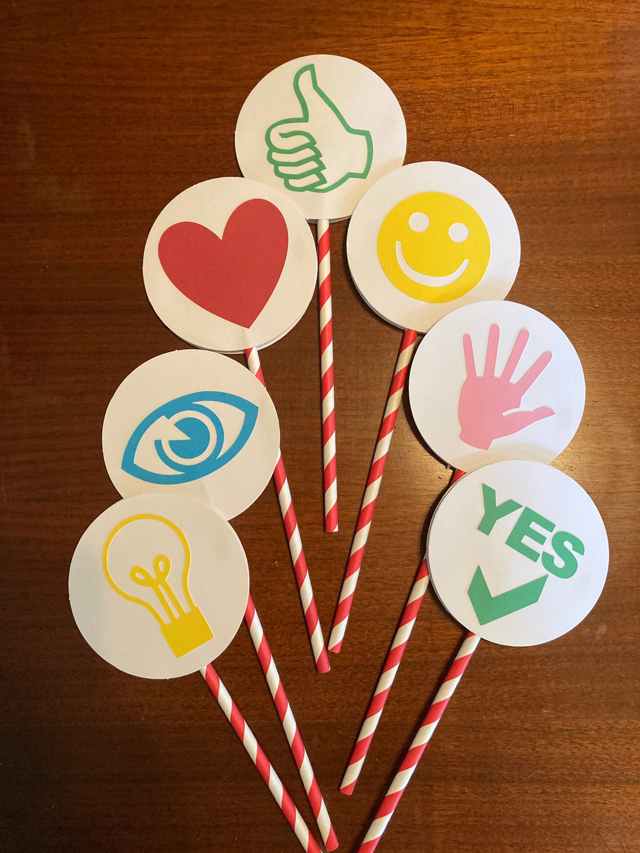 Zoom Virtual Meeting Cue Cards, Distant Learning - Etsy