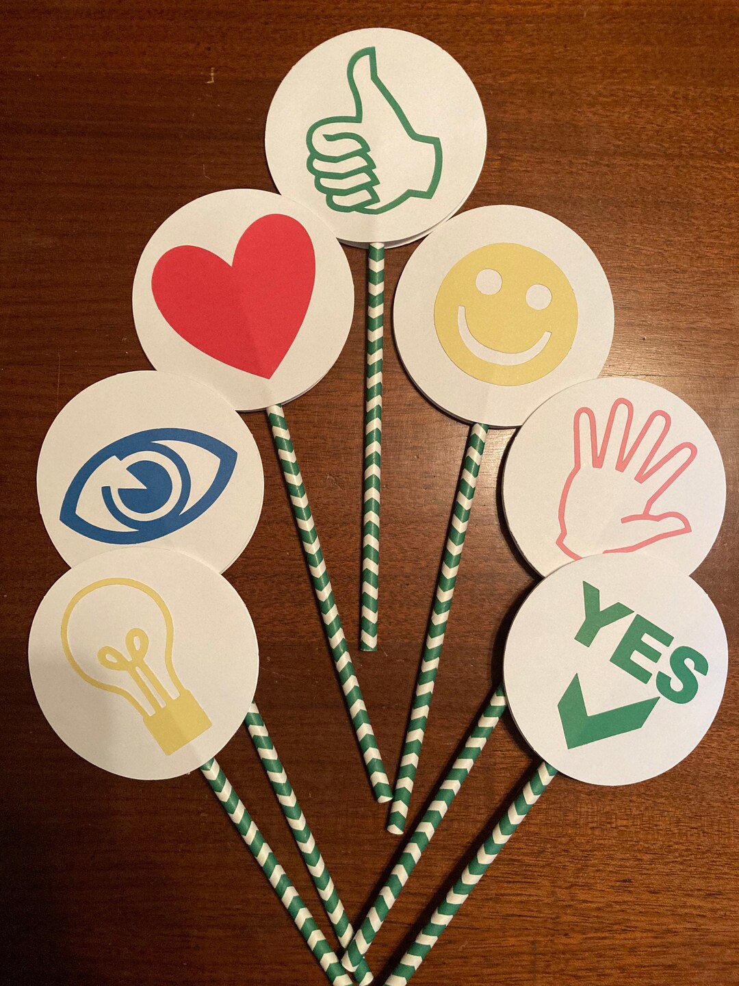 Zoom Virtual Meeting Cue Cards, Distant Learning - Etsy