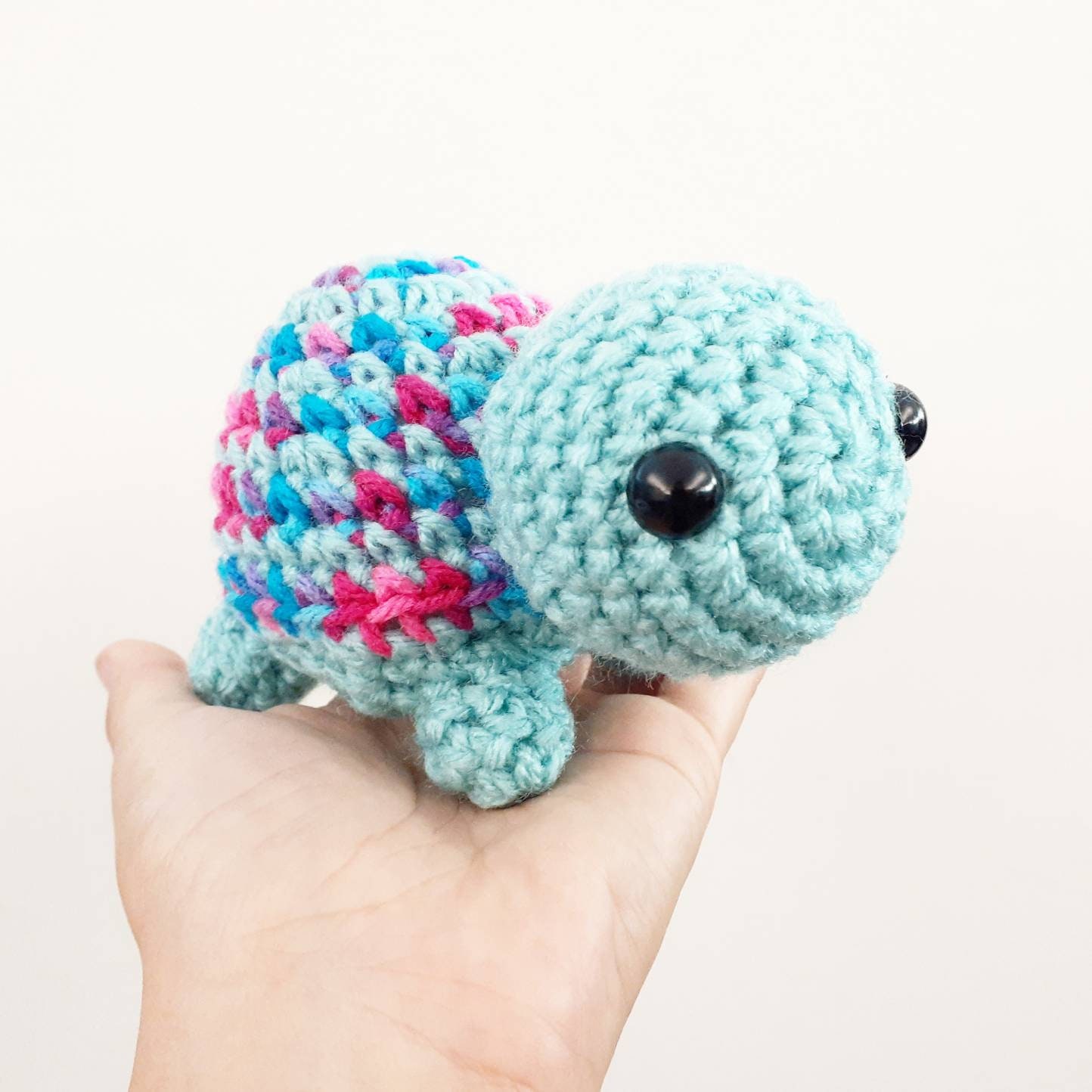 Turtle Plush Stuffed Plushie Toy 5 Inches Handmade | Etsy