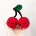 Cherries Plush Stuffed Decoration Plushie Toy 5 Inches - Etsy