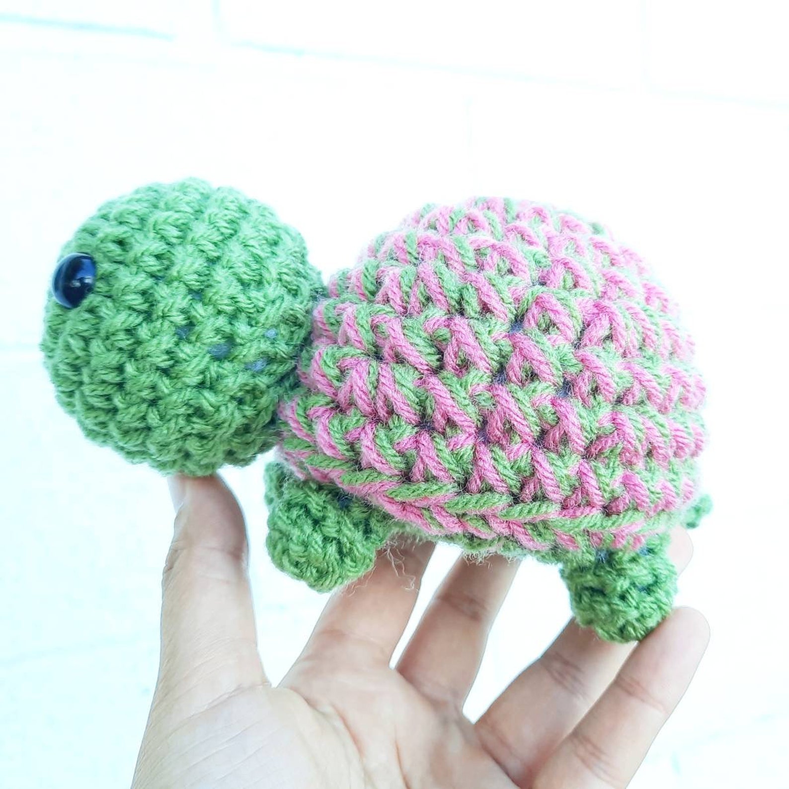 Turtle Plush Stuffed Plushie Toy 5 Inches Handmade - Etsy