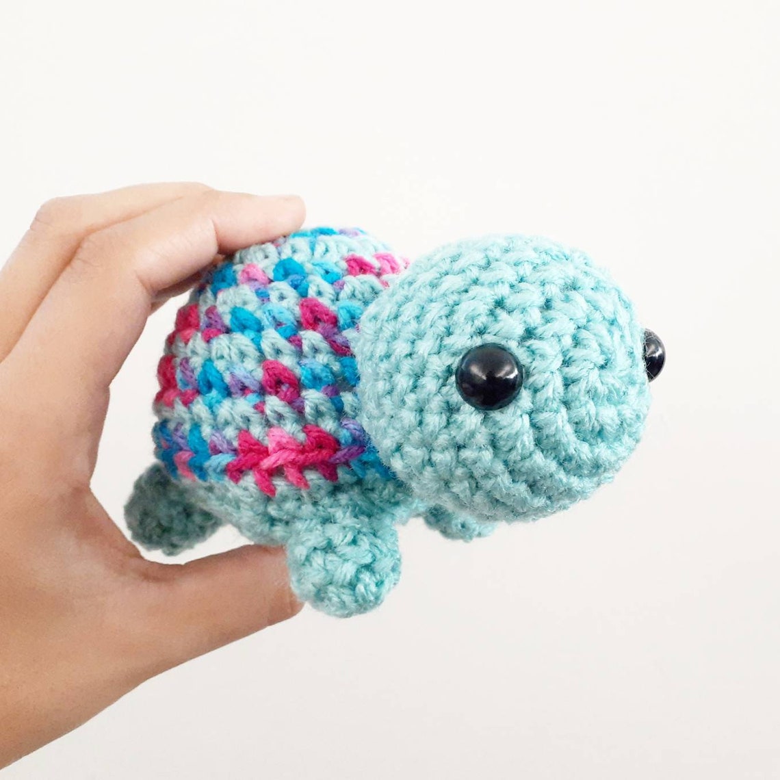 Turtle Plush Stuffed Plushie Toy 5 Inches Handmade | Etsy