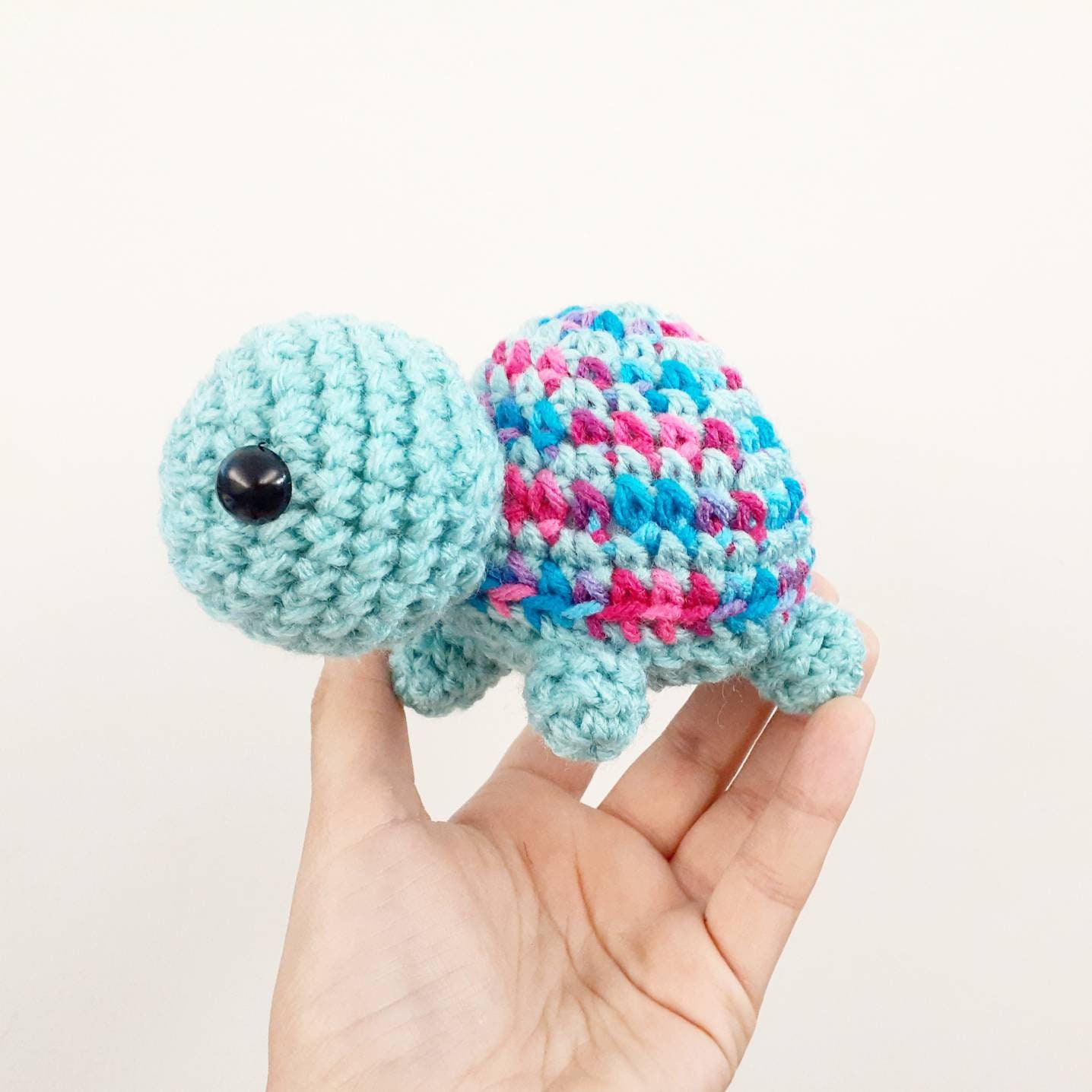 Turtle Plush Stuffed Plushie Toy 5 Inches Handmade | Etsy