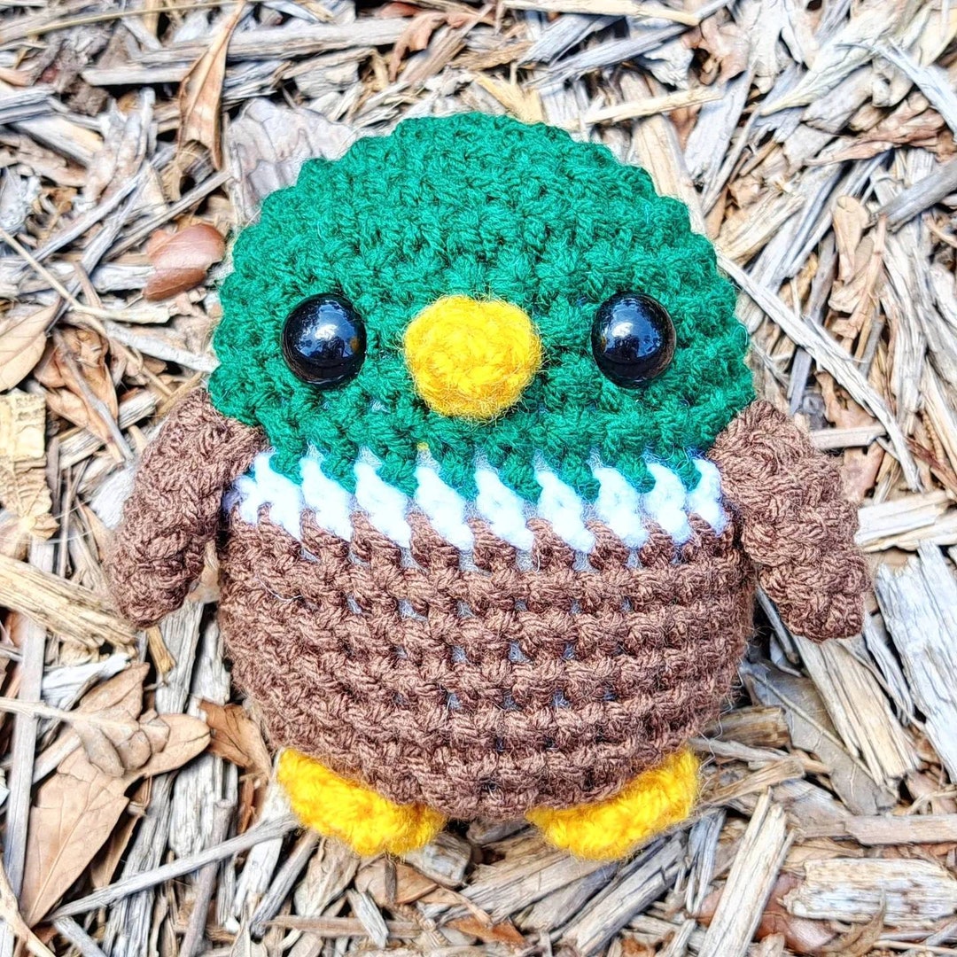 Mallard Duck Plush | Stuffed Decoration Plushie Toy | Small 5 Inches ...