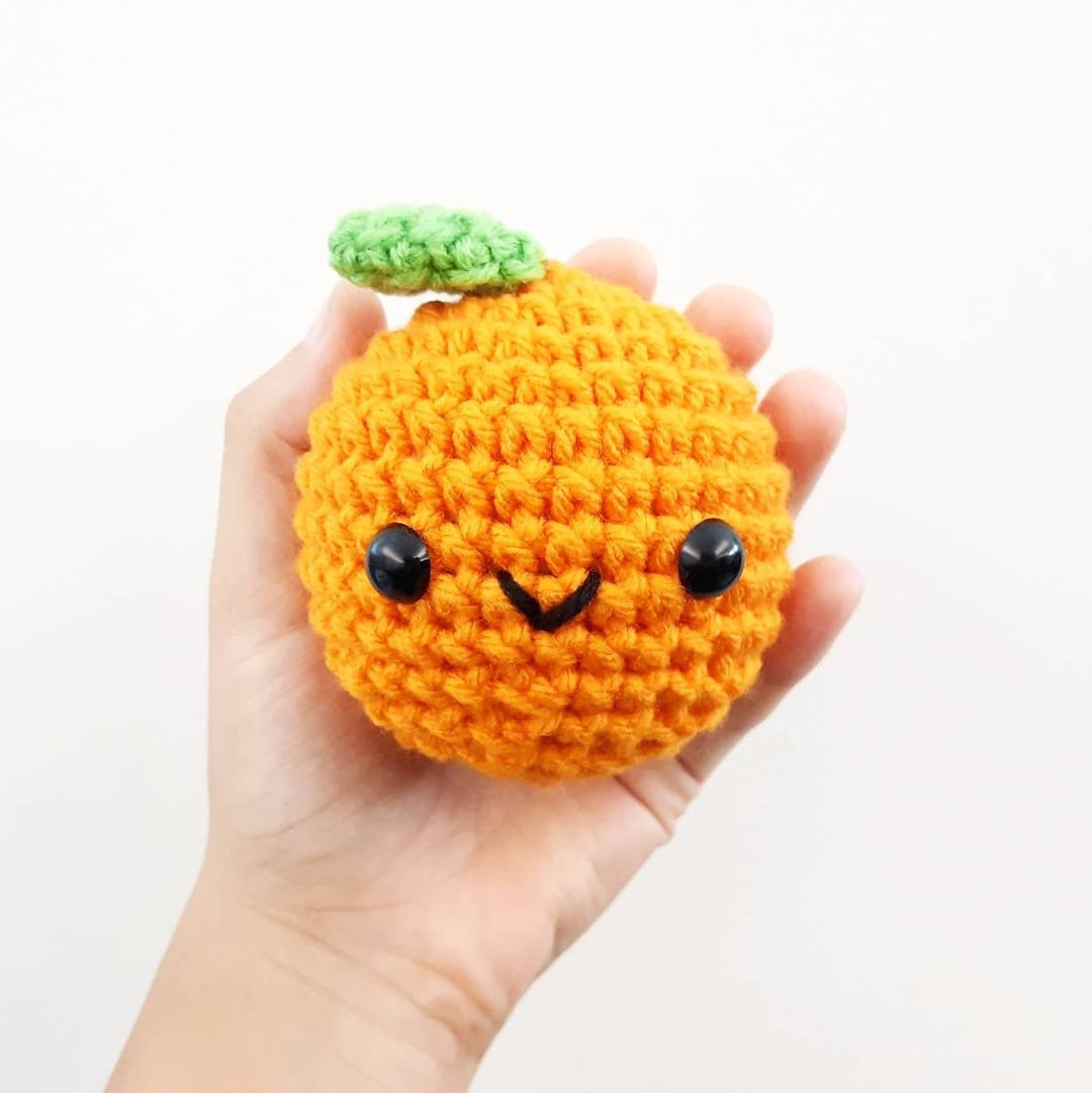 Stuffed Orange Fruit | Stuffed Decoration Plushie Toy | 3 Inches ...