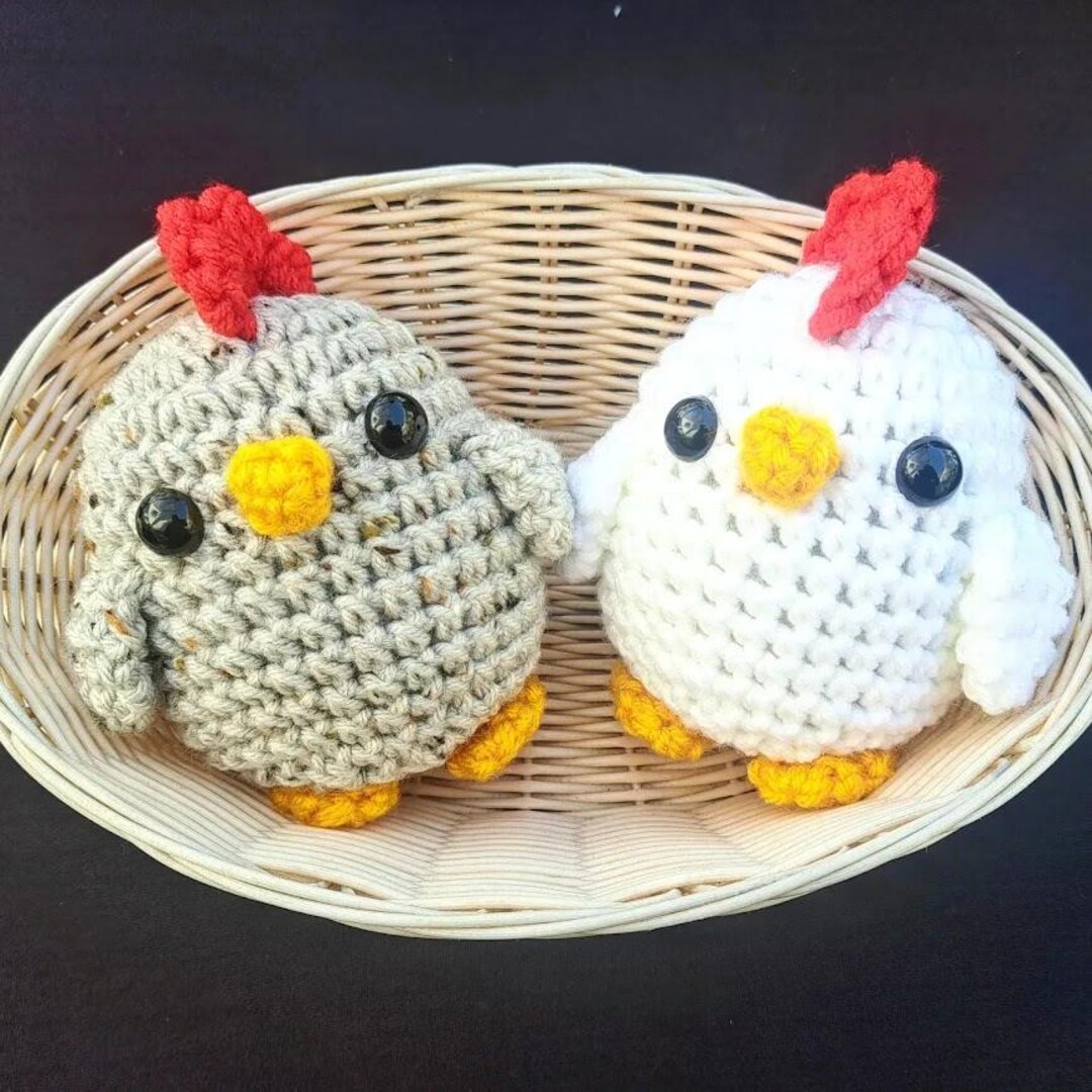 Baby Chicken Plush | Stuffed Decoration Plushie Toy | Small 5 Inches ...