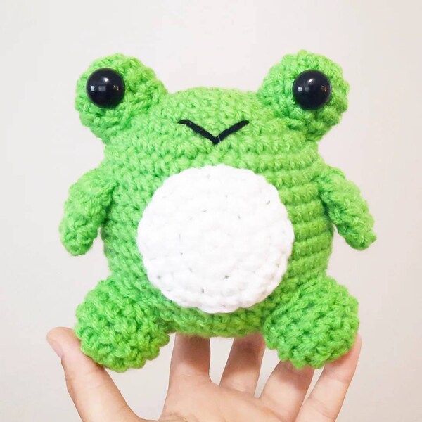 Happy Frog Plush - Etsy