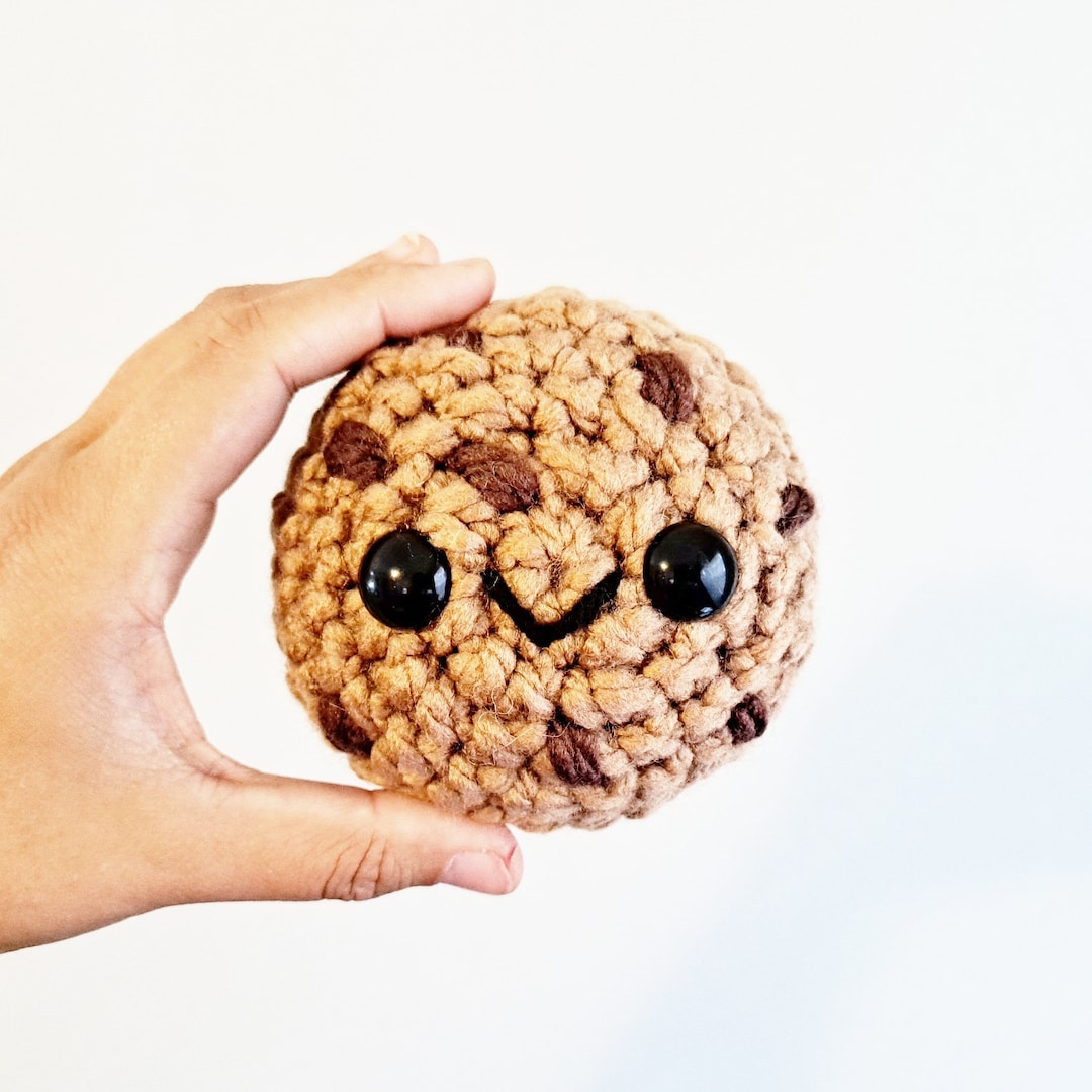 Stuffed Cookie Plushie | Decoration Plushie Toy | 4 Inches | Handmade ...