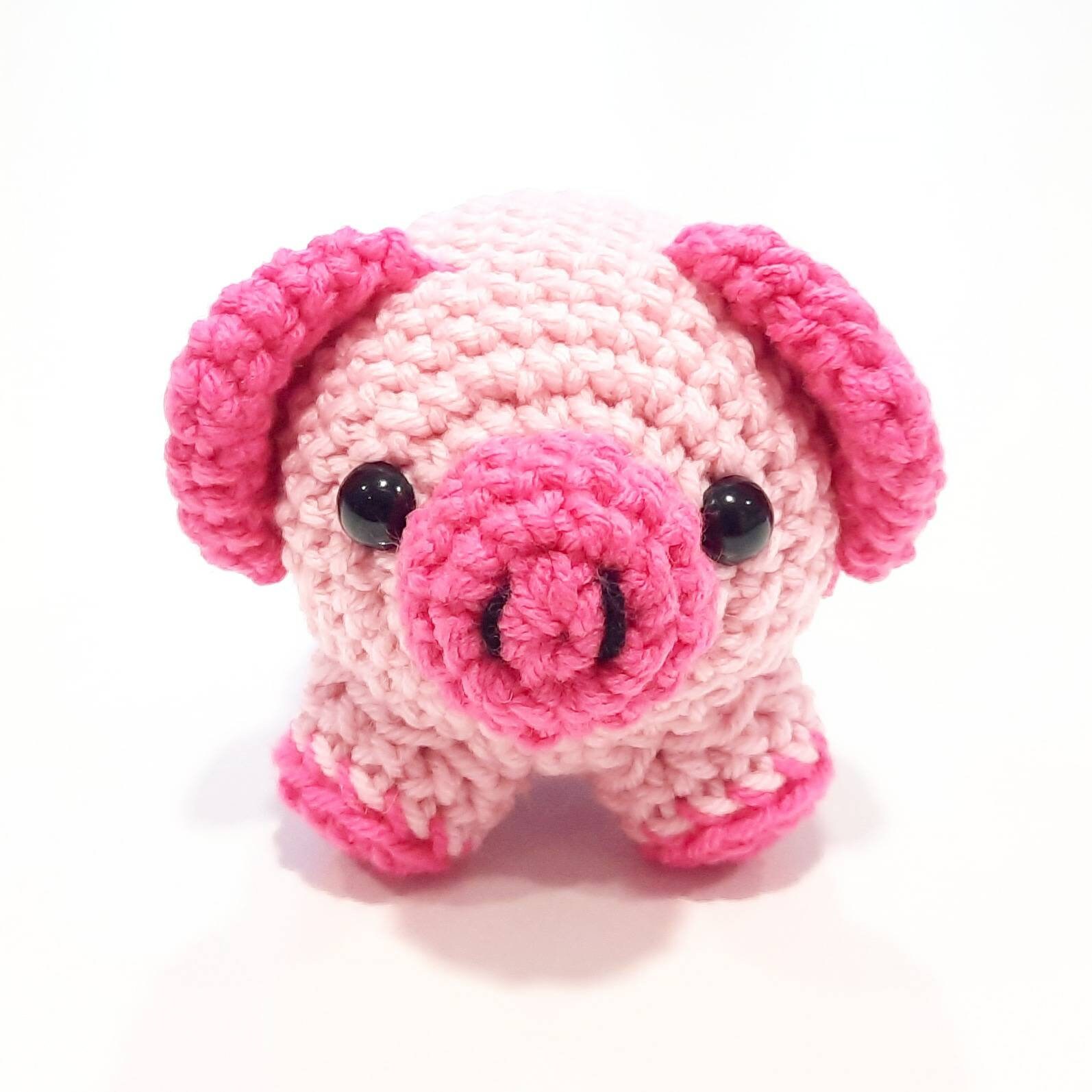 Pig Plush Stuffed Decoration Plushie Toy 6 Inches Little | Etsy