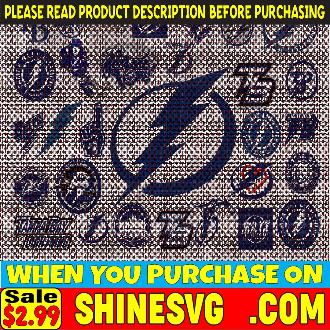 Tampa-bay Lightning Hockey Teams Svg, Tampa-bay Lightning Svg, NHL Svg ...