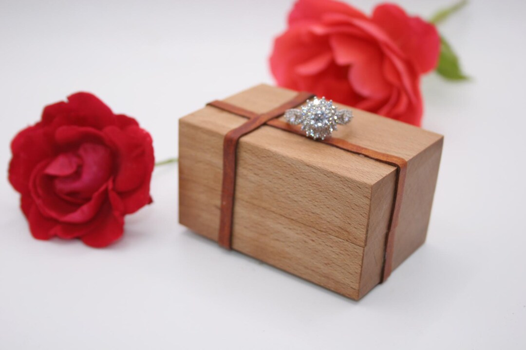Vintage Travel Luggage Double Ring Box, Elegant Stylish Luxury Steamer ...