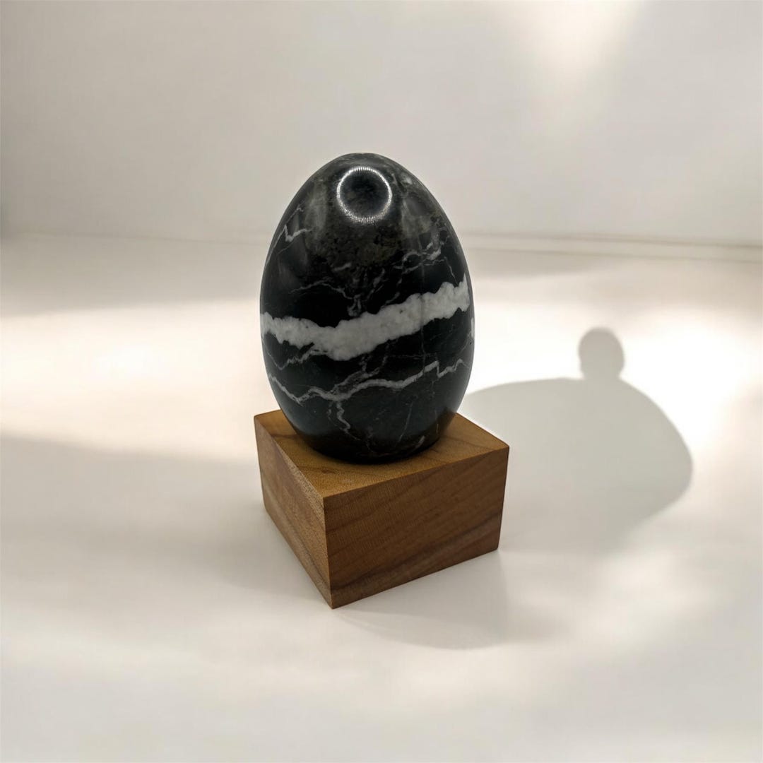 Handcrafted Figured Maple Wood Display Stand – Perfect for Crystals ...