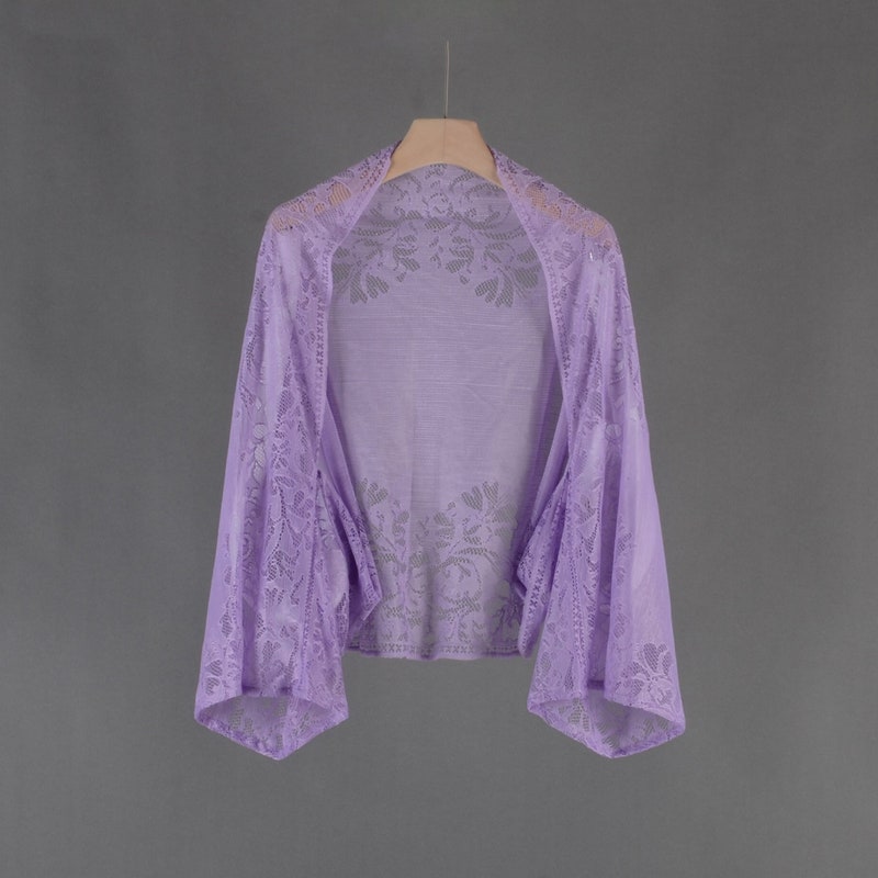 Purple Shrug - Etsy
