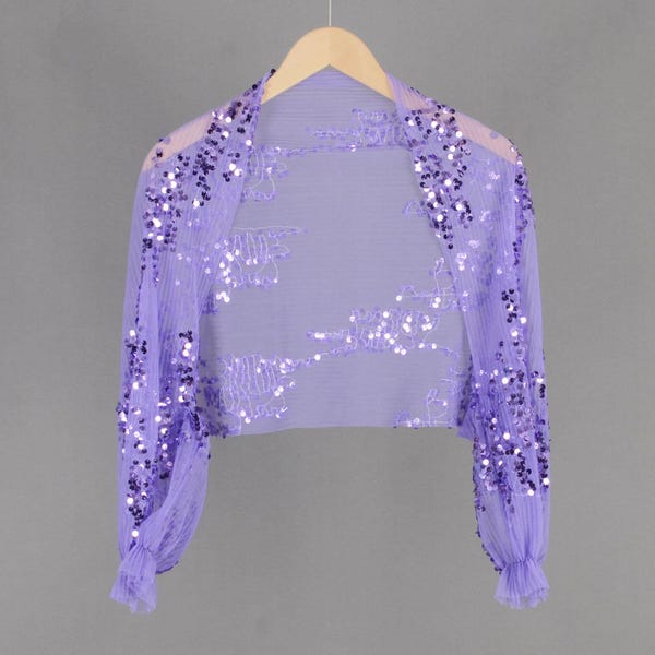 Purple Shrug - Etsy