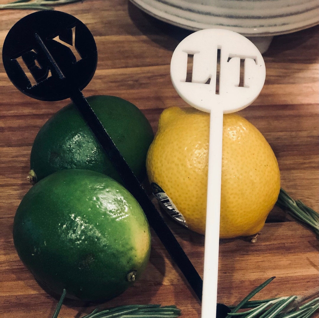 Custom Acrylic Cocktail Stir Sticks: Wedding Drink Stirrers - Etsy