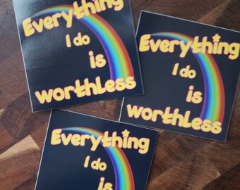 Everything I Do Stickers - Etsy