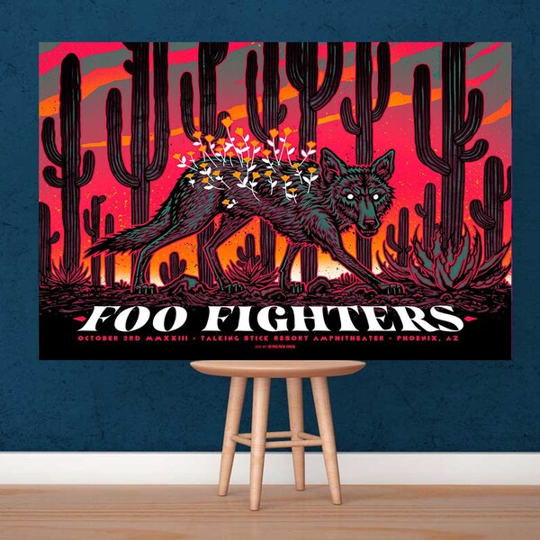Foo Fighters Wall Art - Etsy