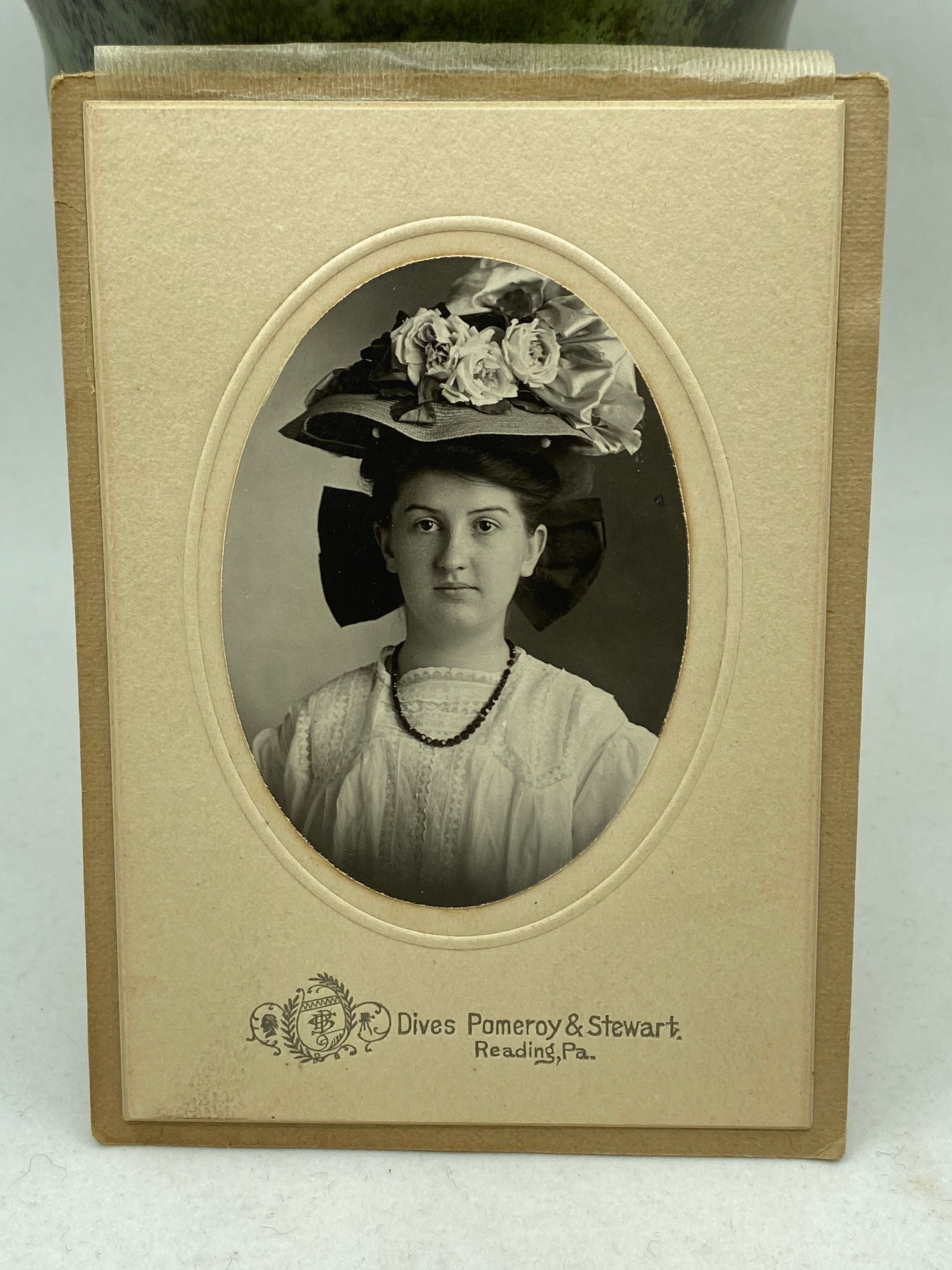 Edwardian Photo booth Mounted Antique Fashion Photo Reading PA Amazing ...