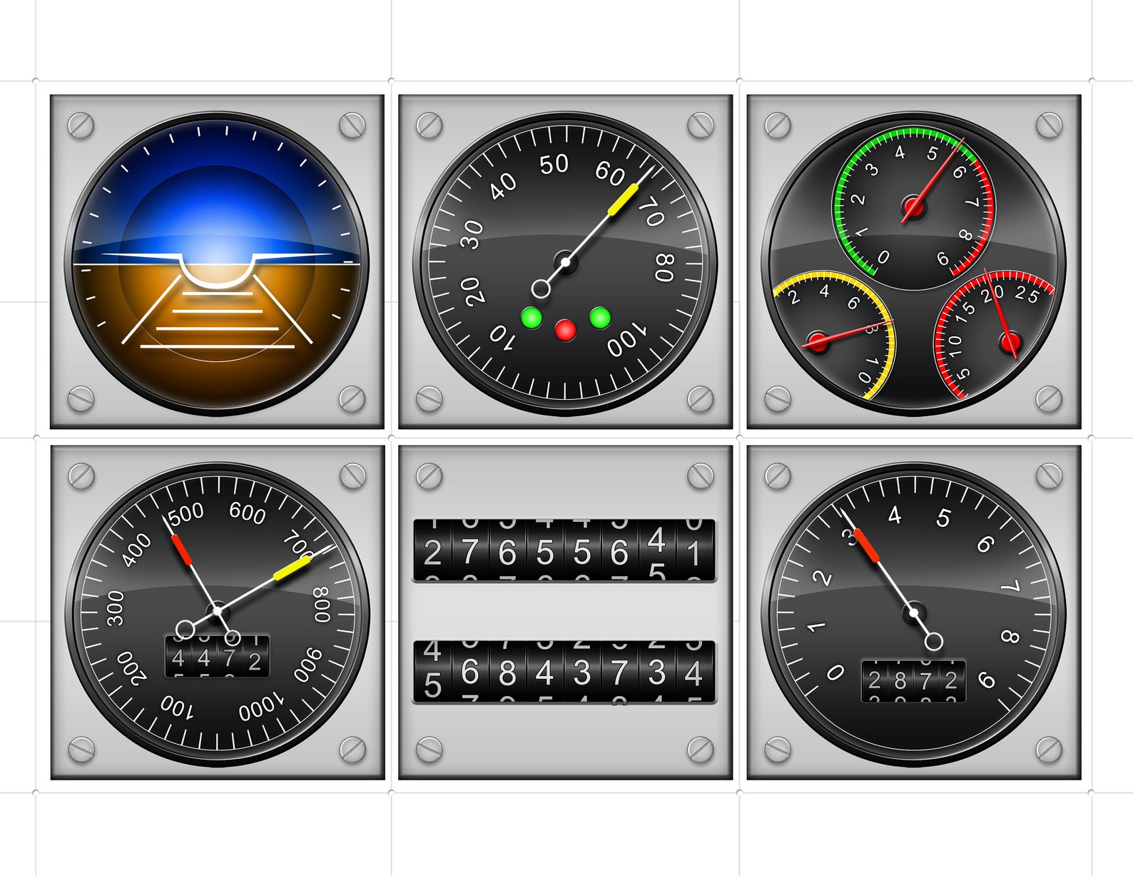 Super Deluxe Control Panels-colorbook4nerdlings - Etsy