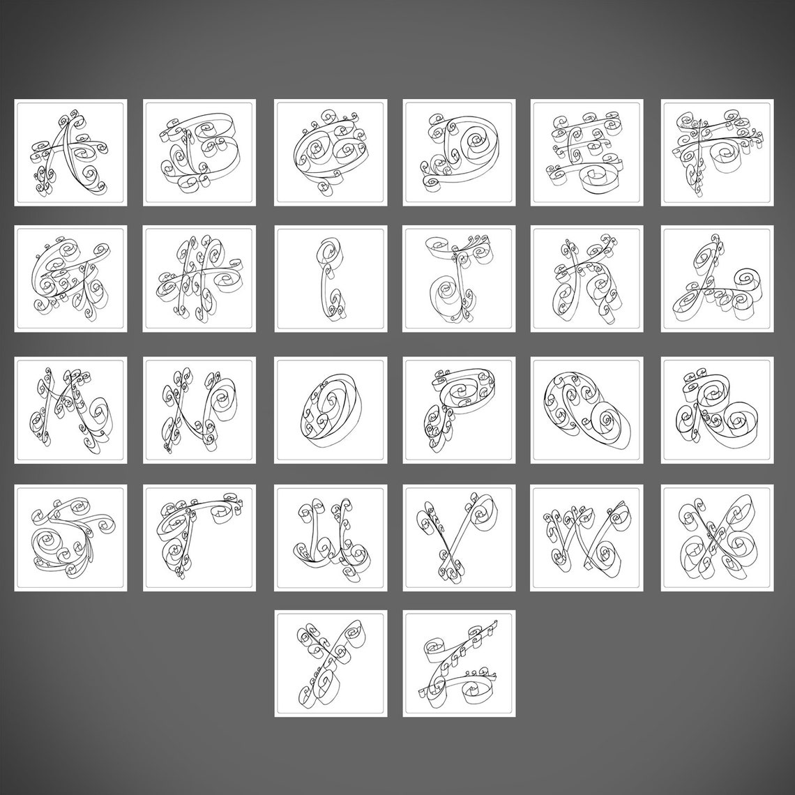 Alphabytes, Alphabet Coloring Book, Colorbook4nerdlings by Sean ...