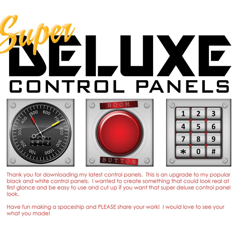 Spaceship Control Panels - Etsy