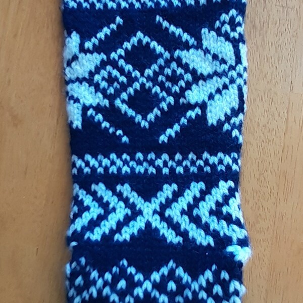 Knit Snowflake - Etsy