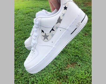 Nike Air Force 1 Stars - Etsy