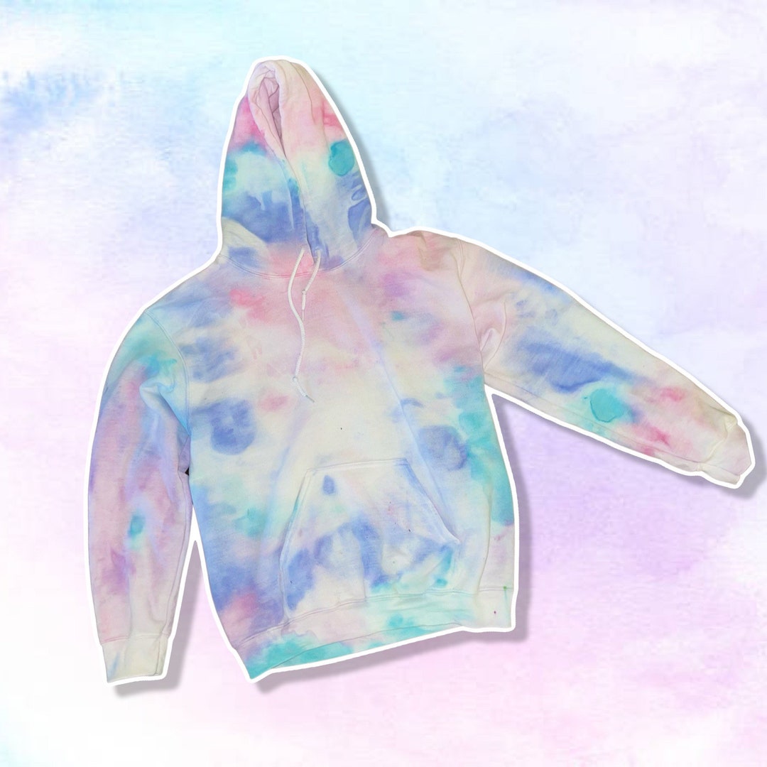 UNISEX Color Changing Hoodie cotton Candy Gradient - Etsy