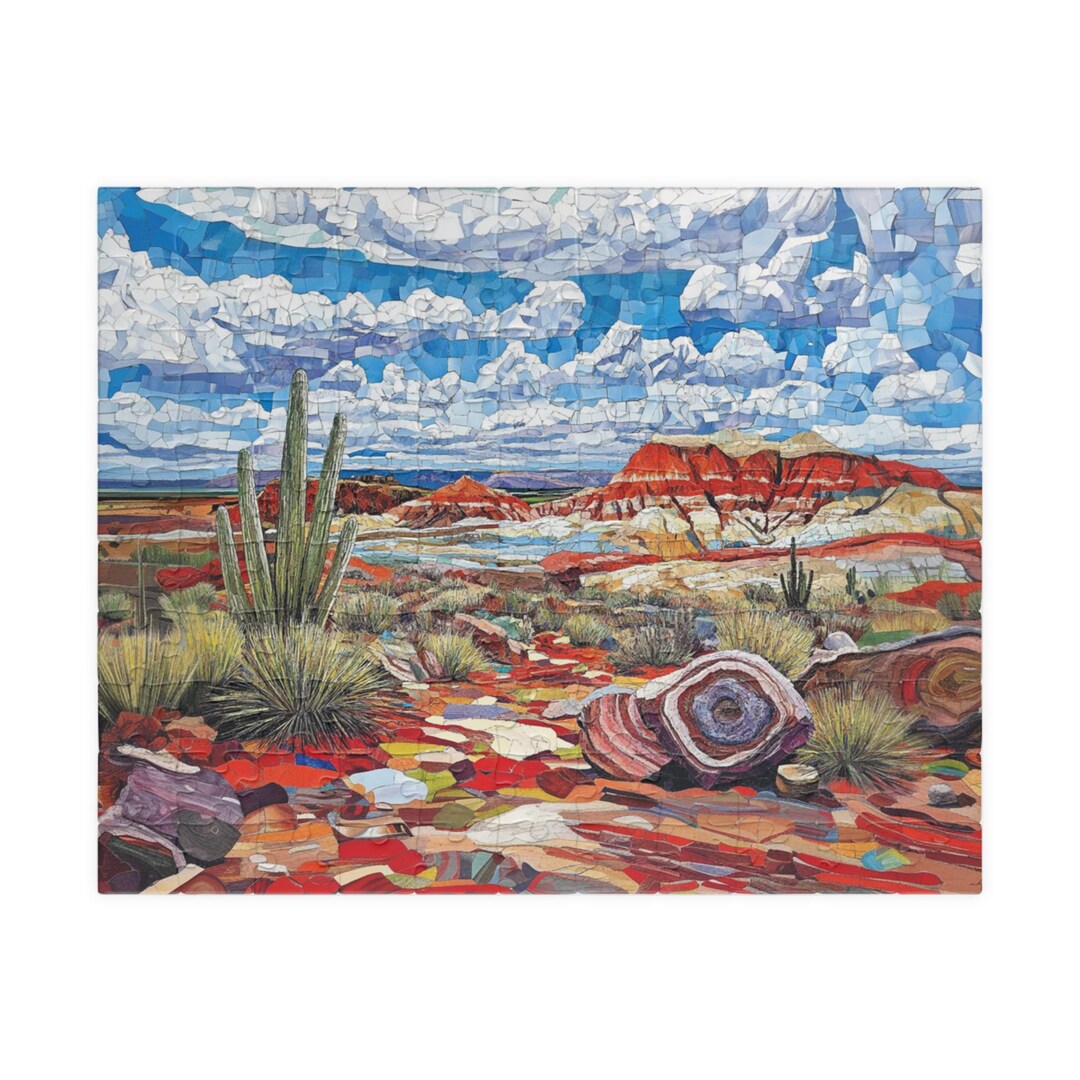 Arizona Landscape Puzzle (110 252 520 1014-piece) Petrified National ...