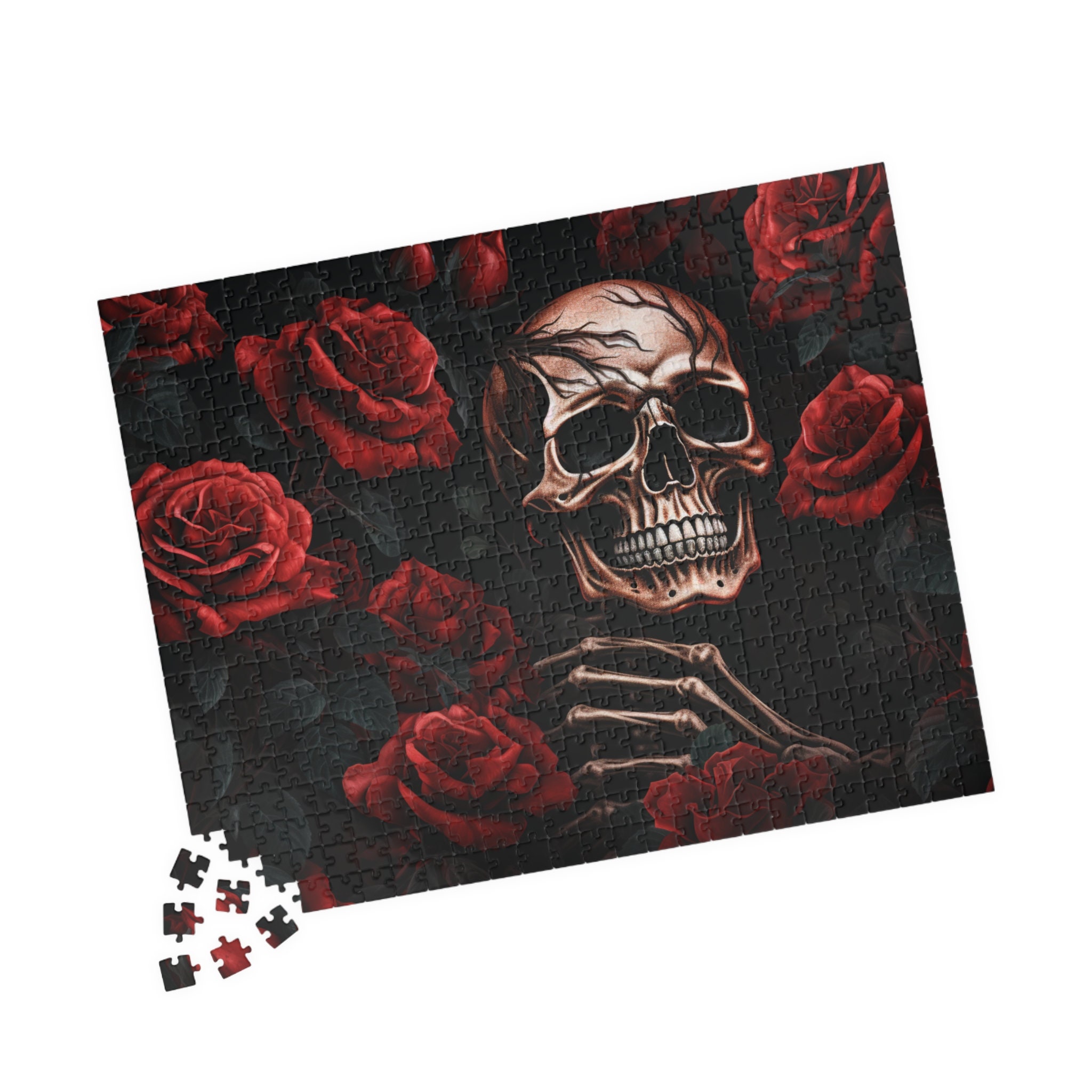 Skull Puzzle, Skeleton Puzzle110, 252, 520, 1014-piece, Skeleton and ...