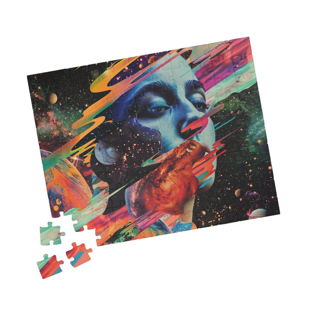 Abstract Face Puzzle 110, 252, 520, 1014-piece - Etsy