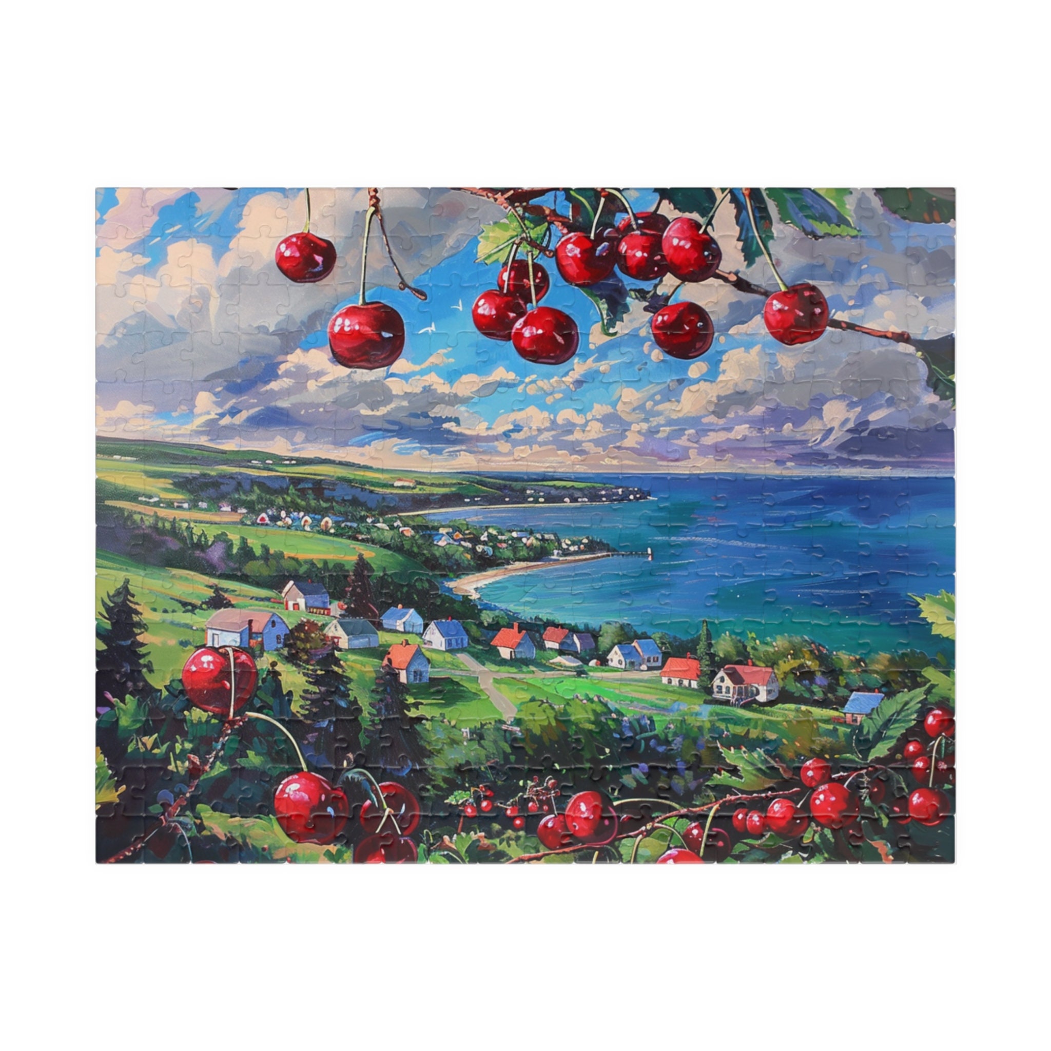 Traverse City Puzzle 110, 252, 520, 1014-piece - Etsy