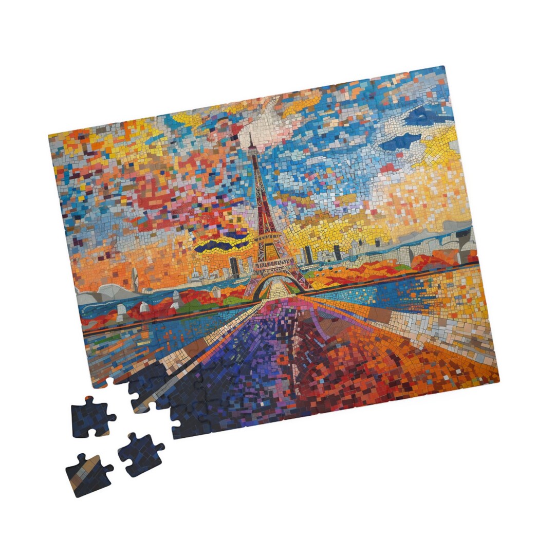 ON SALE, Paris Puzzle (110, 252, 520, 1014-piece), Jigsaw Puzzle, Brain Teaser - Etsy