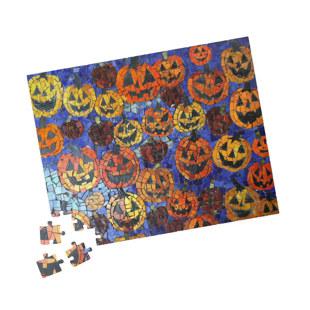 ON SALE Pumpkin Halloween Puzzle (110 252 520 1014-piece) Jigsaw Puzzle ...