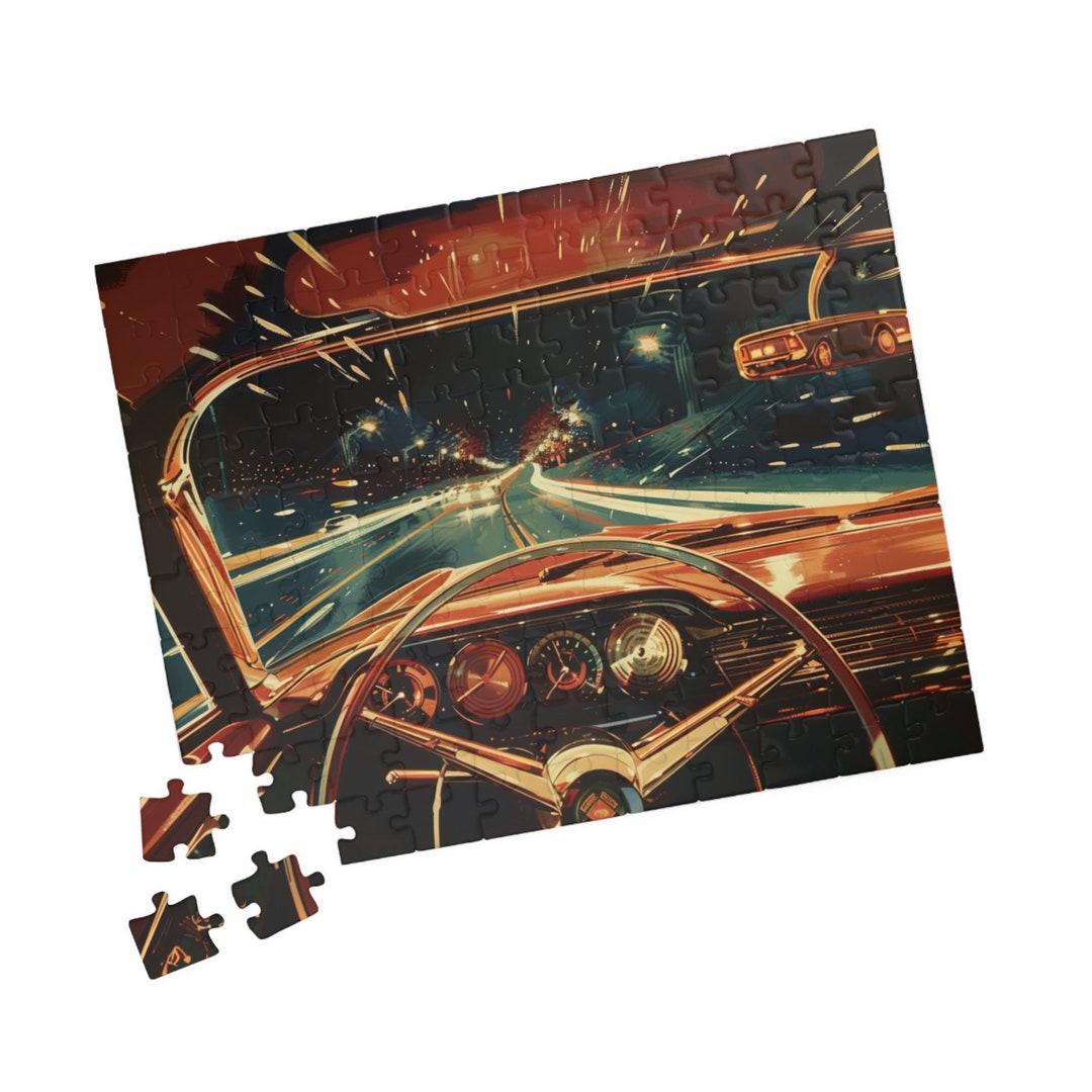 ON SALE, Driving in Car Puzzle (110, 252, 520, 1014-piece), Jigsaw ...