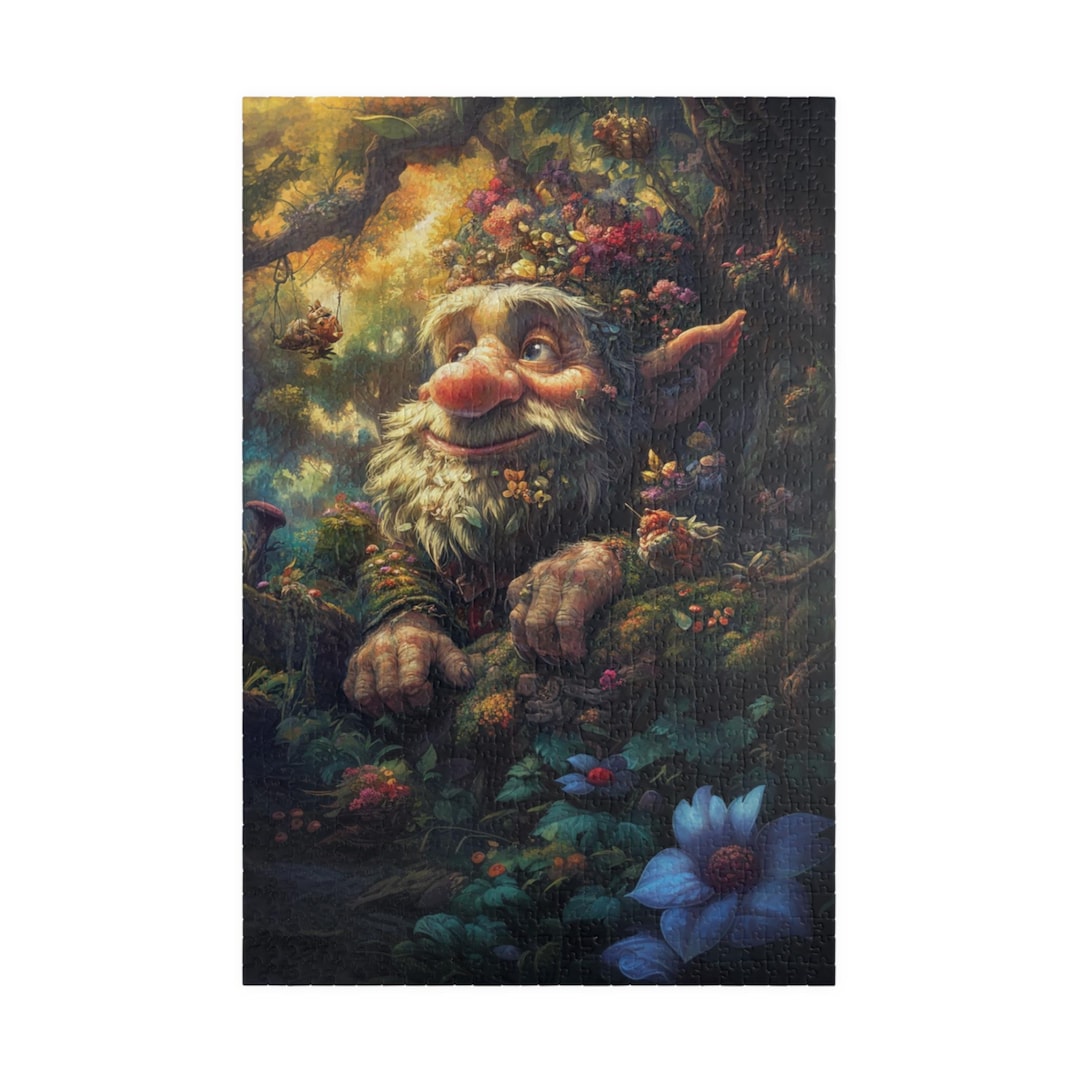 Troll Puzzle (110, 252, 520, 1014-piece) Enchanted Puzzle Magic Puzzle ...
