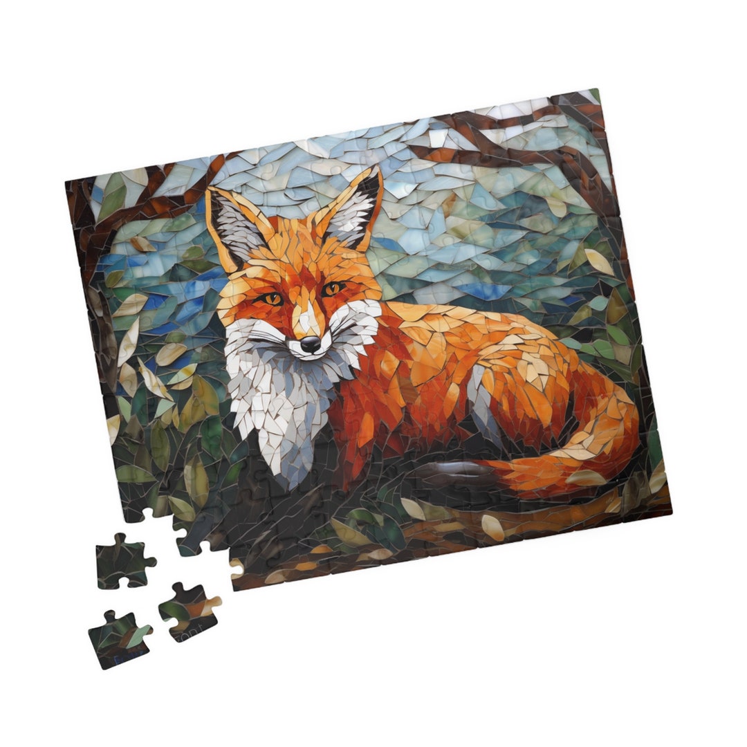 Fox Puzzle 110, 252, 520, 1014-piece, Animal Puzzle, Adult Puzzle ...