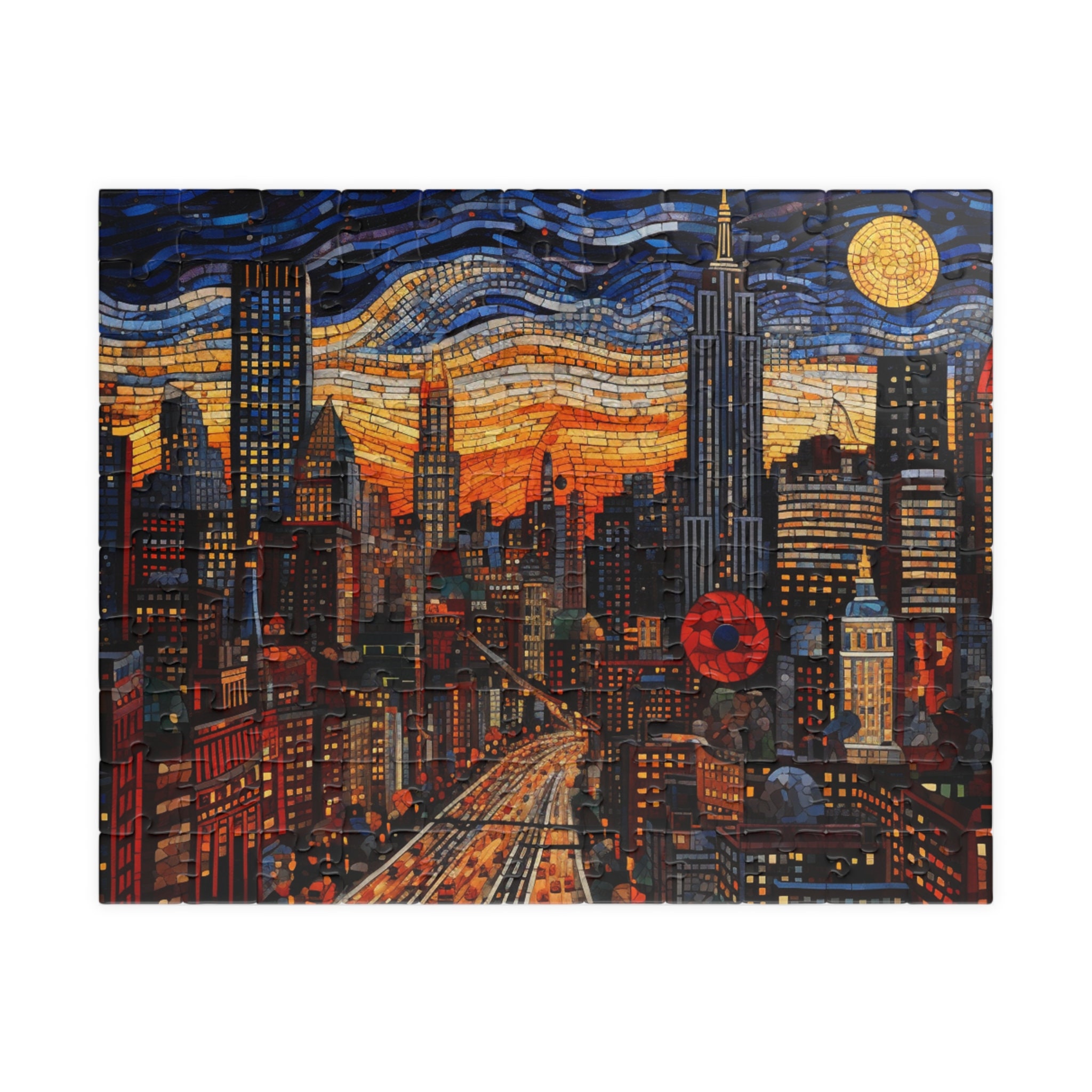 New York City Puzzle 110, 252, 520, 1014-piece Cityscape, Jigsaw Puzzle ...