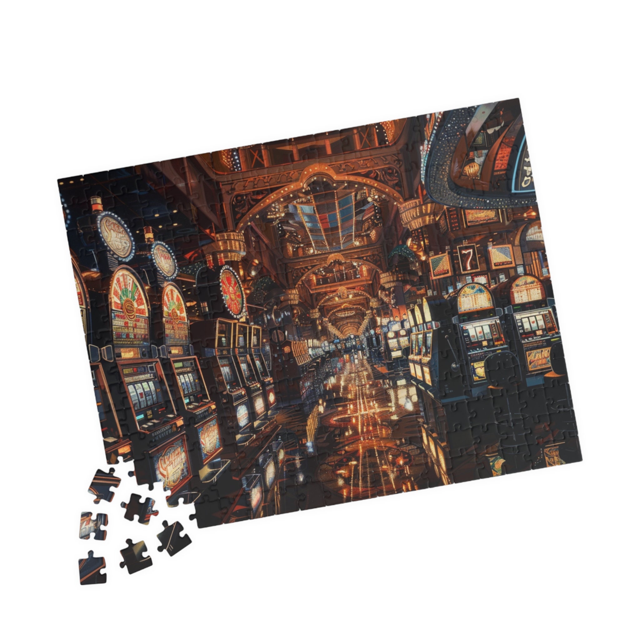 Casino Slots Puzzle 110, 252, 520, 1014-piece - Etsy