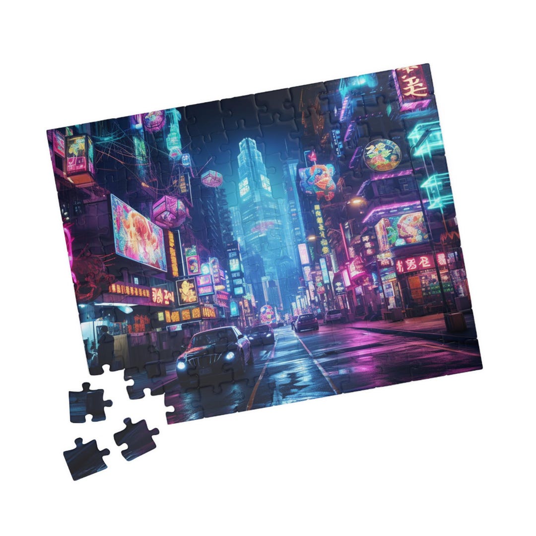 ON SALE, Hong Kong China Puzzle (110, 252, 520, 1014-piece), City ...