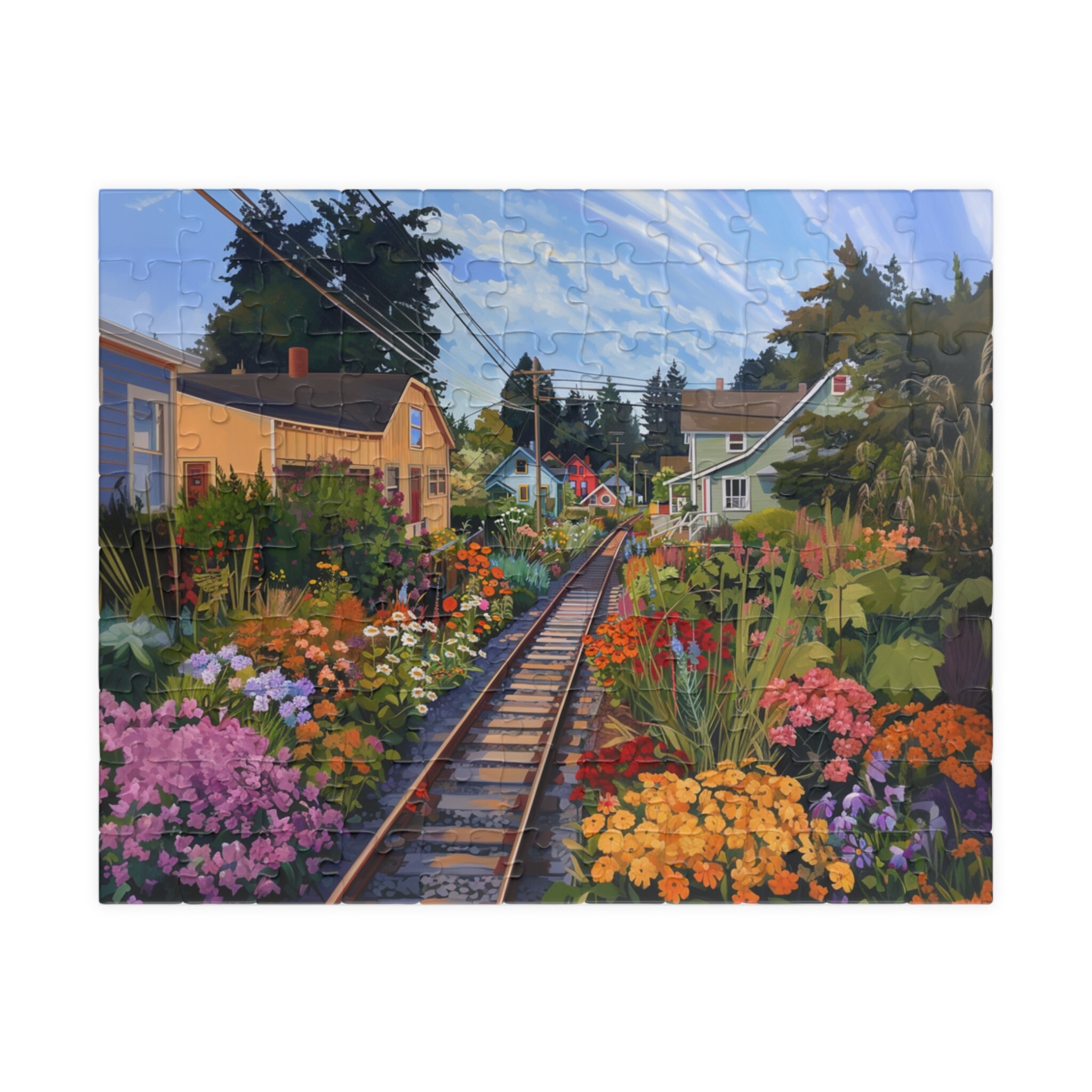 Bellingham Washington Puzzle 110, 252, 520, 1014-piece - Etsy
