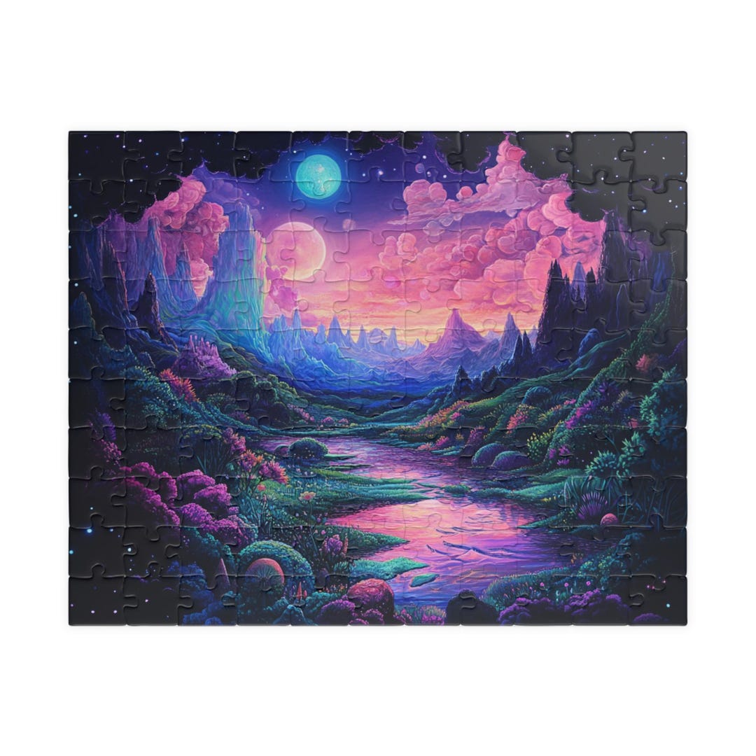 ON SALE, Dreamscape Landscape Puzzle (110, 252, 520, 1014-piece ...