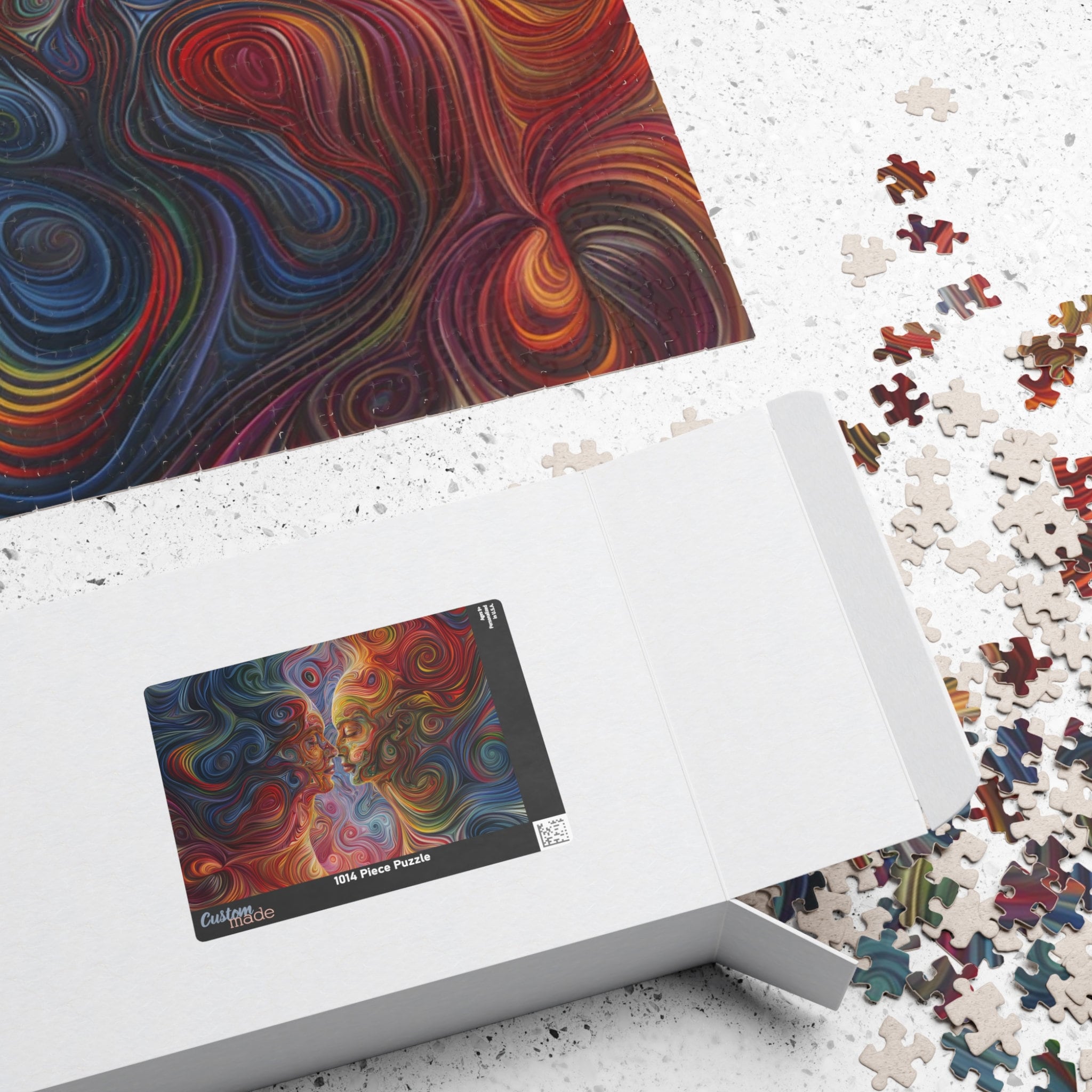 Man Face Woman Face Puzzle 110, 252, 520, 1014-piece - Etsy