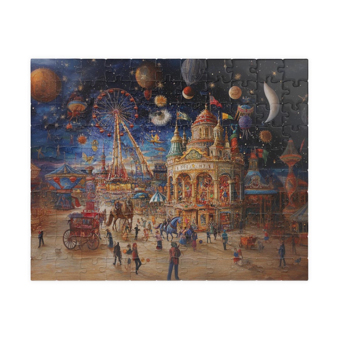 ON SALE, Carnival Puzzle (110, 252, 520, 1014-piece), Jigsaw Puzzle ...