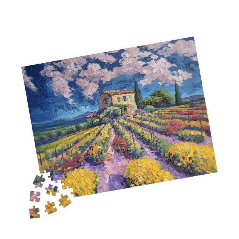 Provence France Puzzle 110, 252, 520, 1014-piece - Etsy