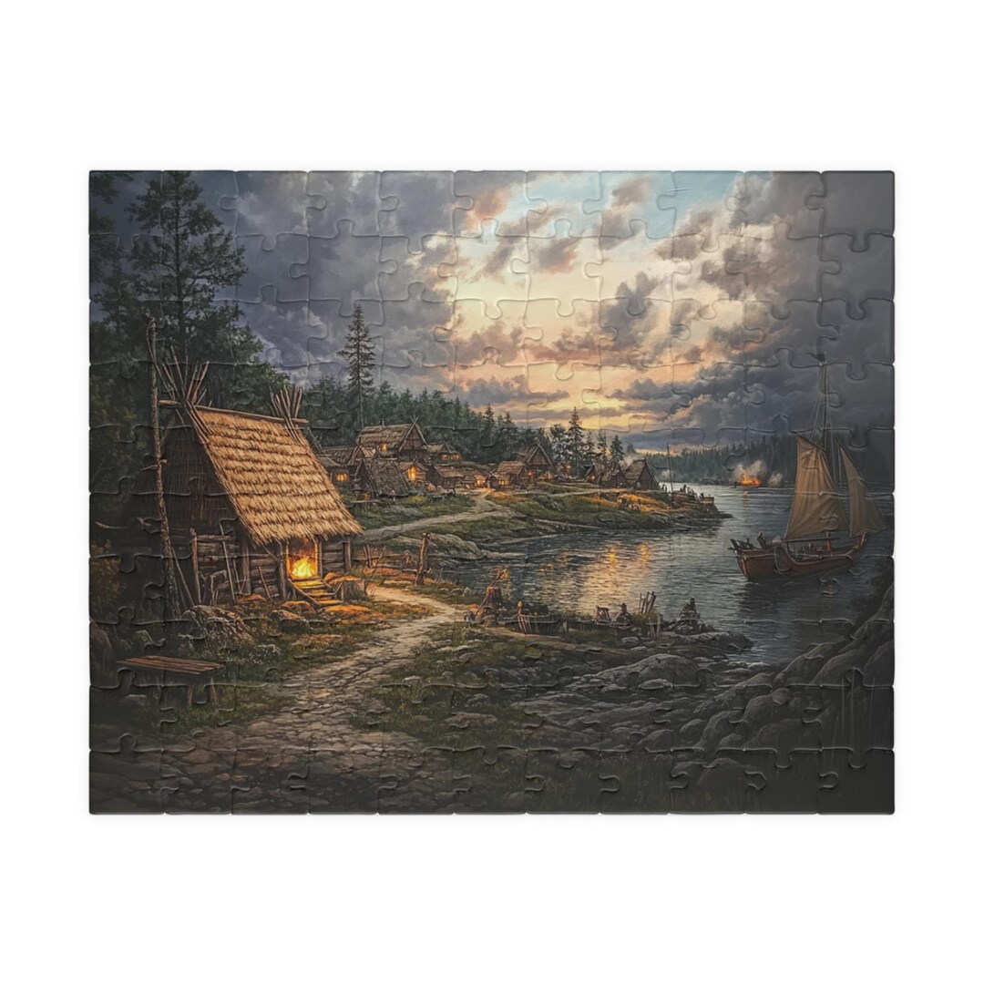 ON SALE, Cabin Puzzle (110, 252, 520, 1014-piece) Sailboat Puzzle ...